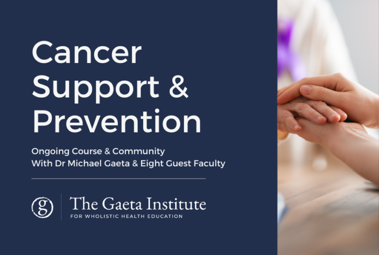 Cancer Support & Prevention - Gaeta Institute