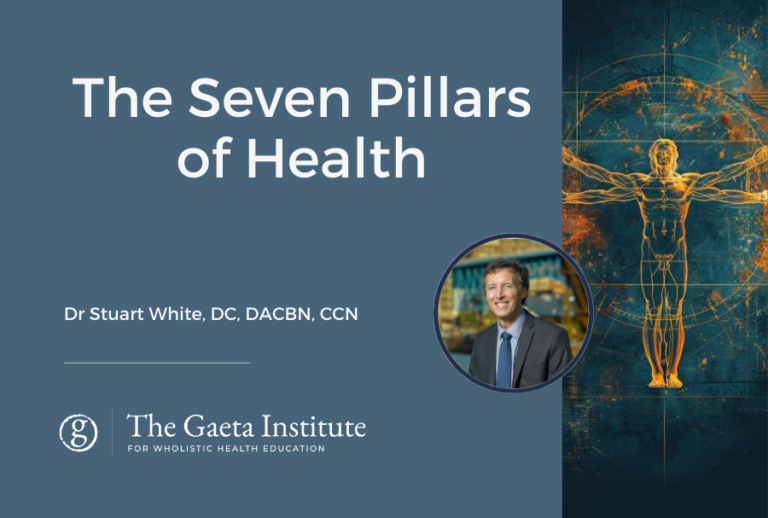 The Seven Pillars of Health - Gaeta Institute